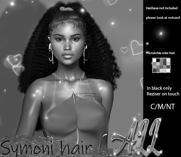 Second Life Marketplace Symoni Hair [all Hair] Demo